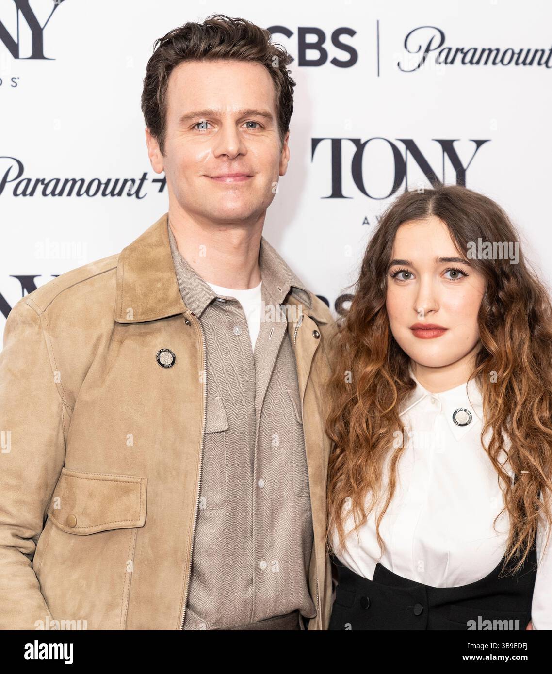 Jonathan Groff and Gracie Lawrence attend meet the 2025 78th Annual ...