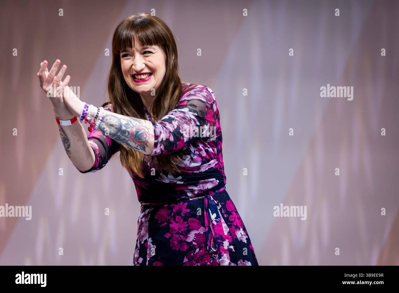 Chemnitz, Deutschland. 09th May, 2025. Heidi Reichinnek, DIE LINKE ...