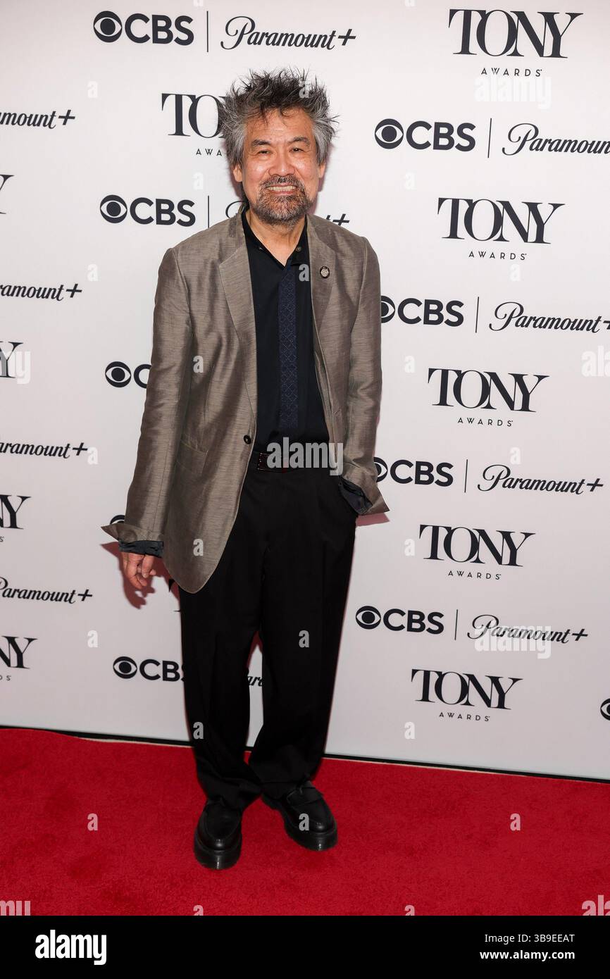 Ny. 08th May, 2025. David Henry Hwang in attendance for The 78th Annual ...