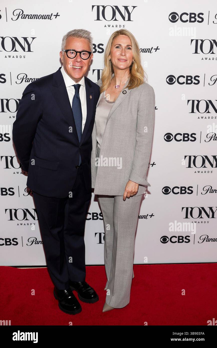 Russell Granet, Fiona Rudin in attendance for The 78th Annual Tony ...