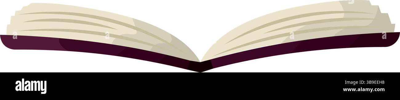 Open blank book icon. Vector illustration Stock Vector Image & Art - Alamy