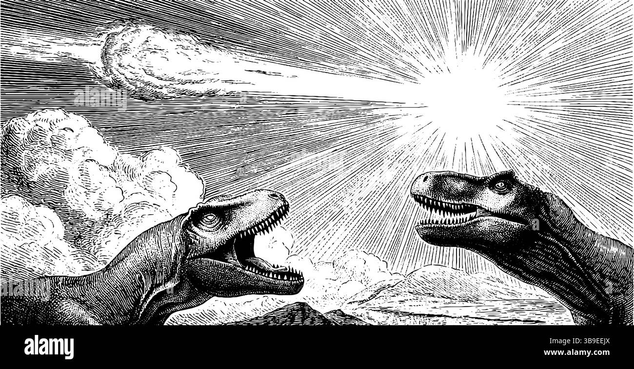 Stars sky engraved Black and White Stock Photos & Images - Alamy