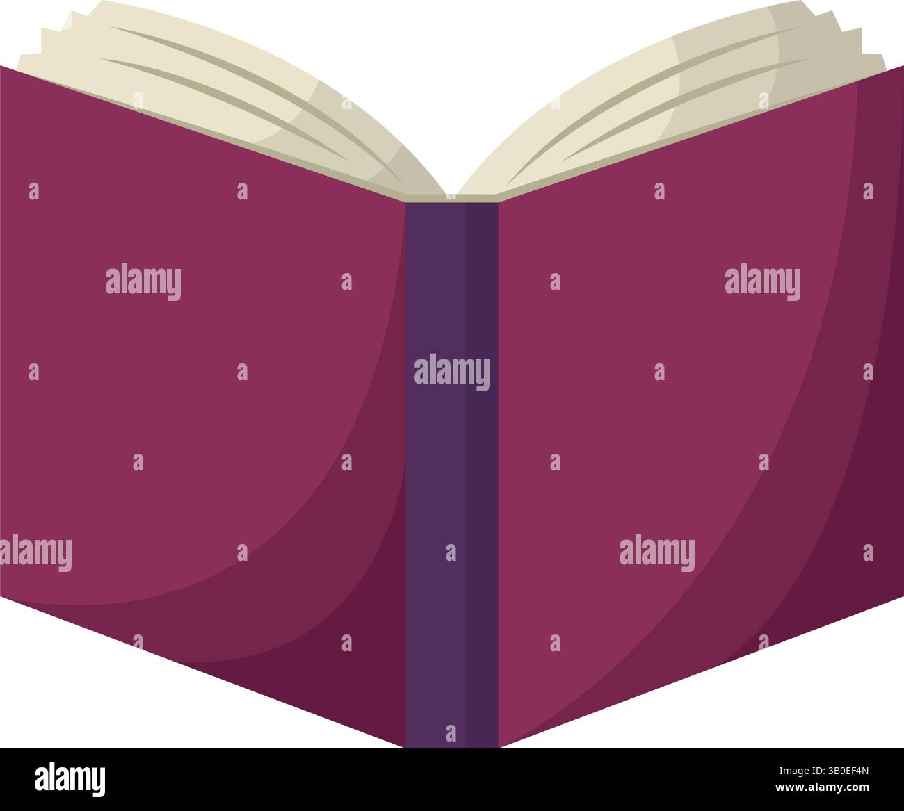 Open blank book icon. Vector illustration Stock Vector Image & Art - Alamy