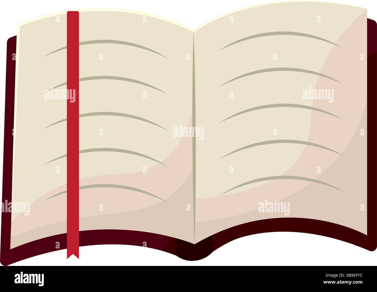 Open blank book icon. Vector illustration Stock Vector Image & Art - Alamy