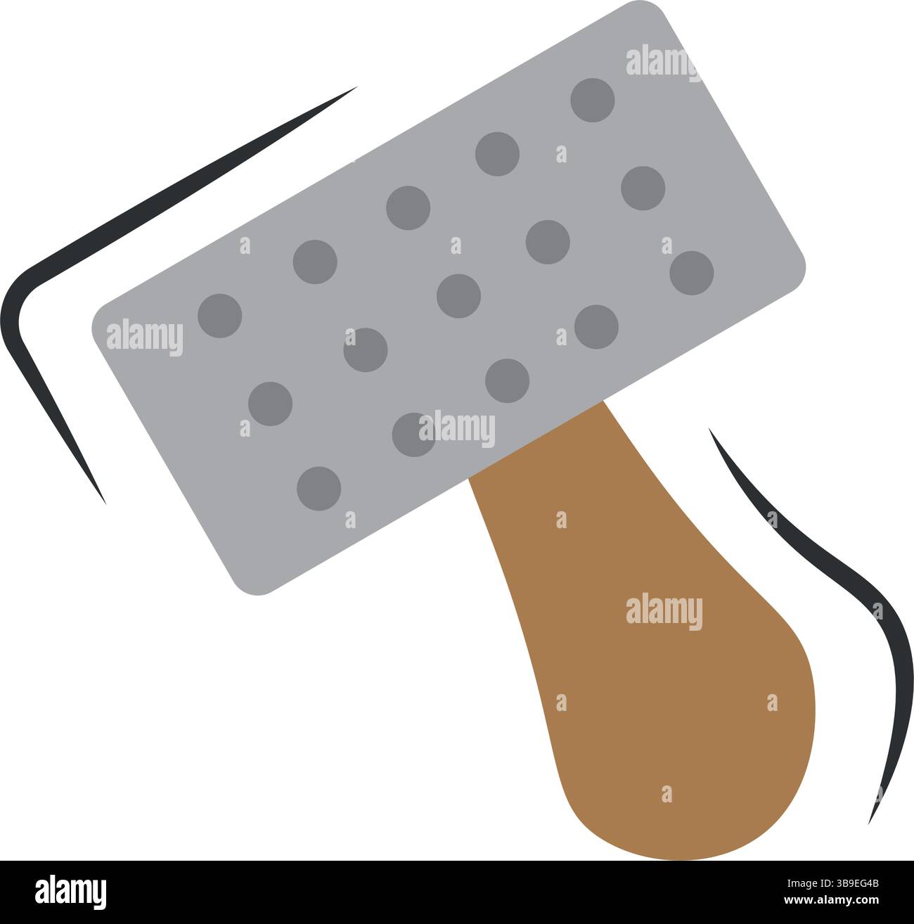Meat tenderizer tool. Vector illustration Stock Vector Image & Art - Alamy