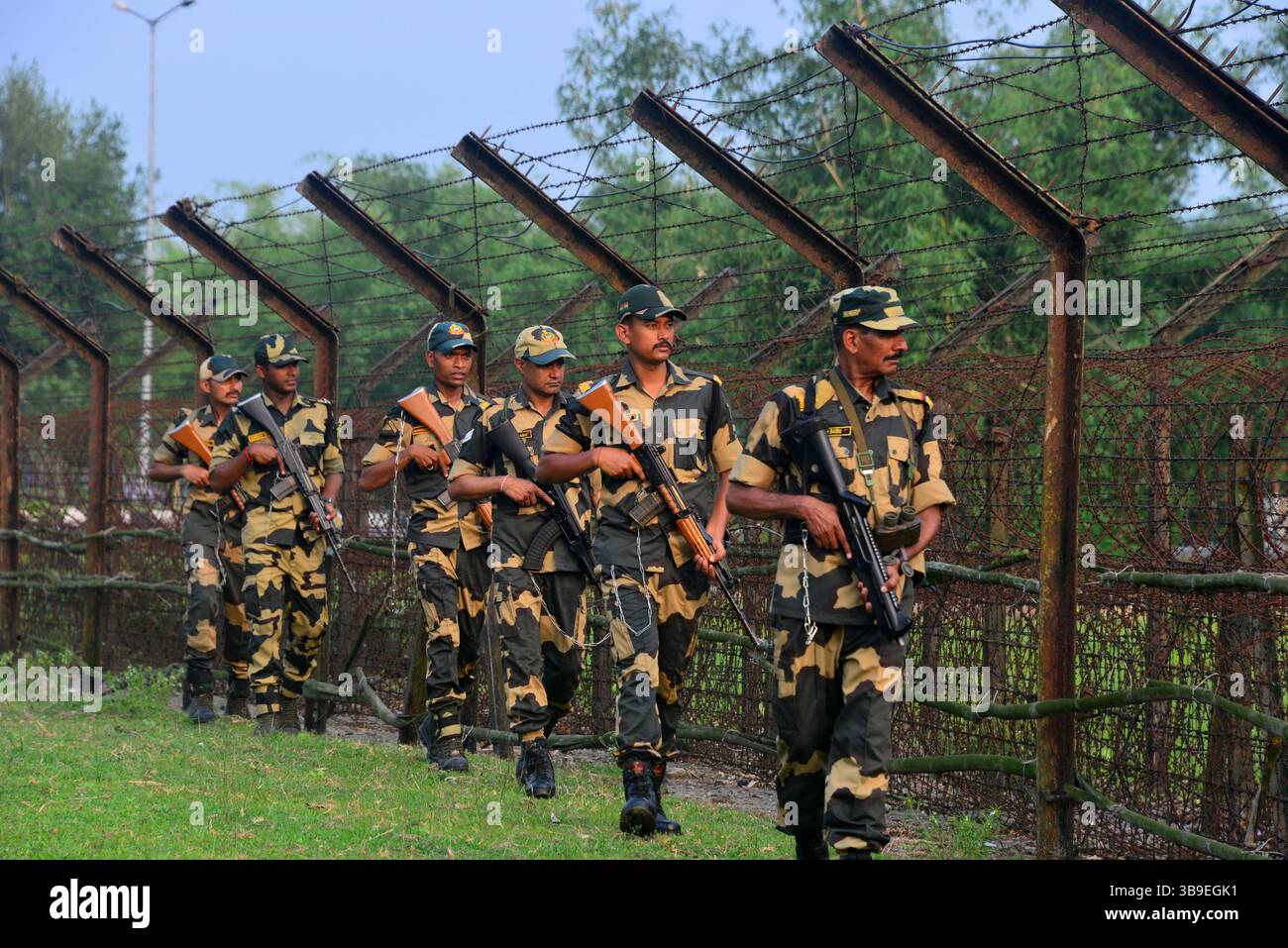 Siliguri, West Bengal, India. 9th May, 2025. Indian Border Security ...