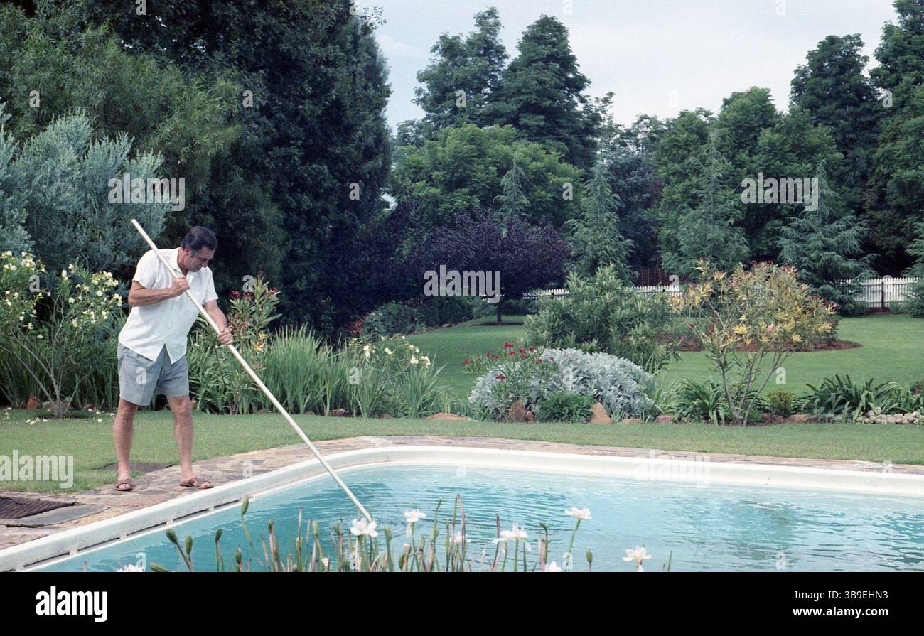 Man using skimmer net hi-res stock photography and images - Alamy