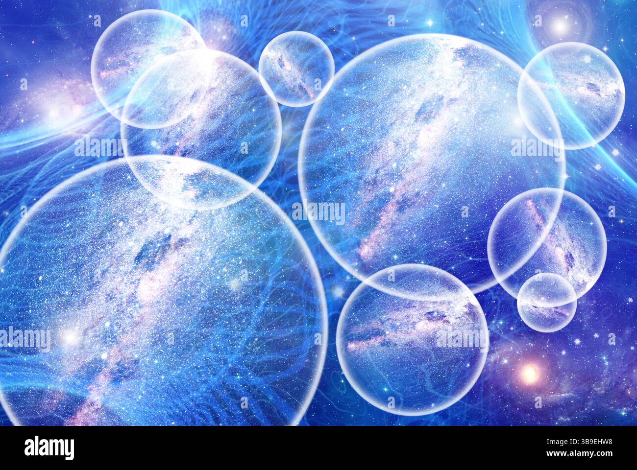 multiverse and alternative universes concept Stock Photo - Alamy