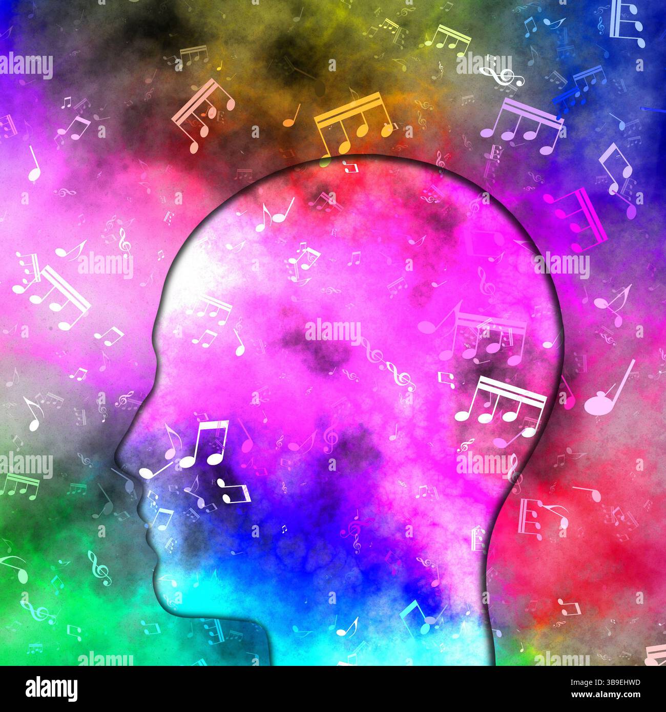 Musical notes music notes hi-res stock photography and images - Alamy