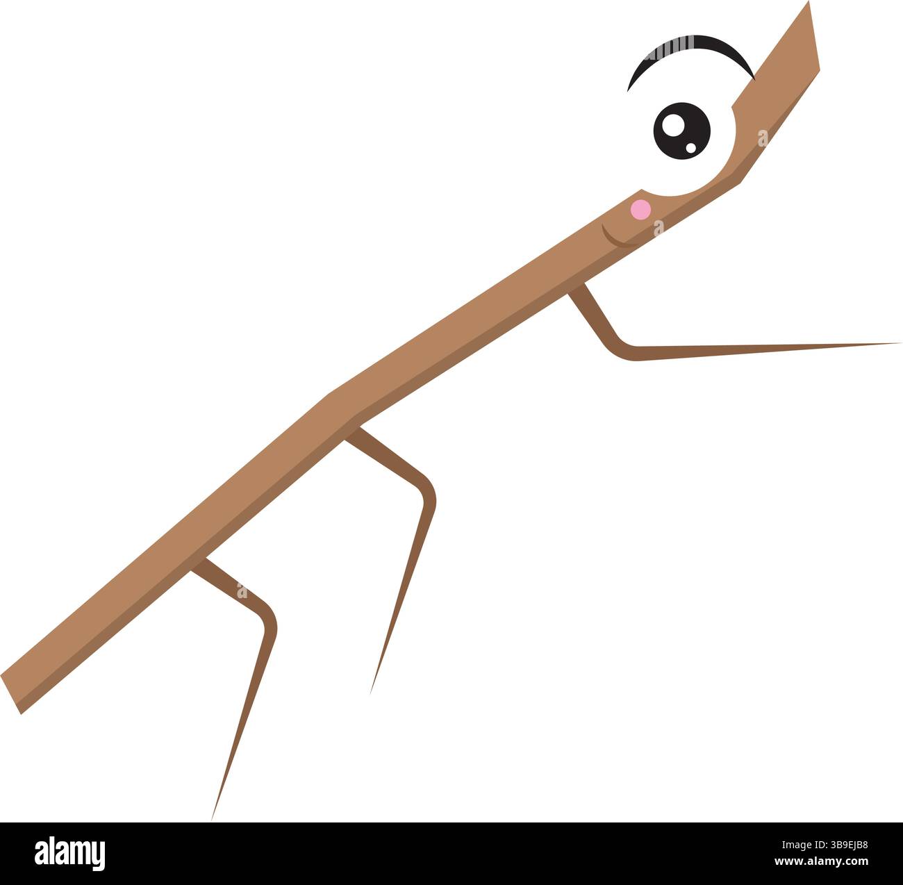Funny stick insect design. Vector illustration Stock Vector Image & Art ...