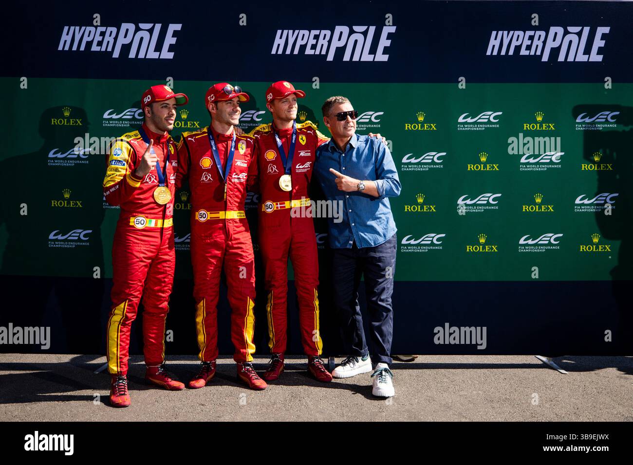 50 FUOCO Antonio (ita), MOLINA Miguel (spa), NIELSEN Nicklas (dnk), Ferrari AF Corse, Ferrari ...