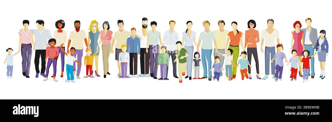 Illustration for parents Cut Out Stock Images & Pictures - Alamy