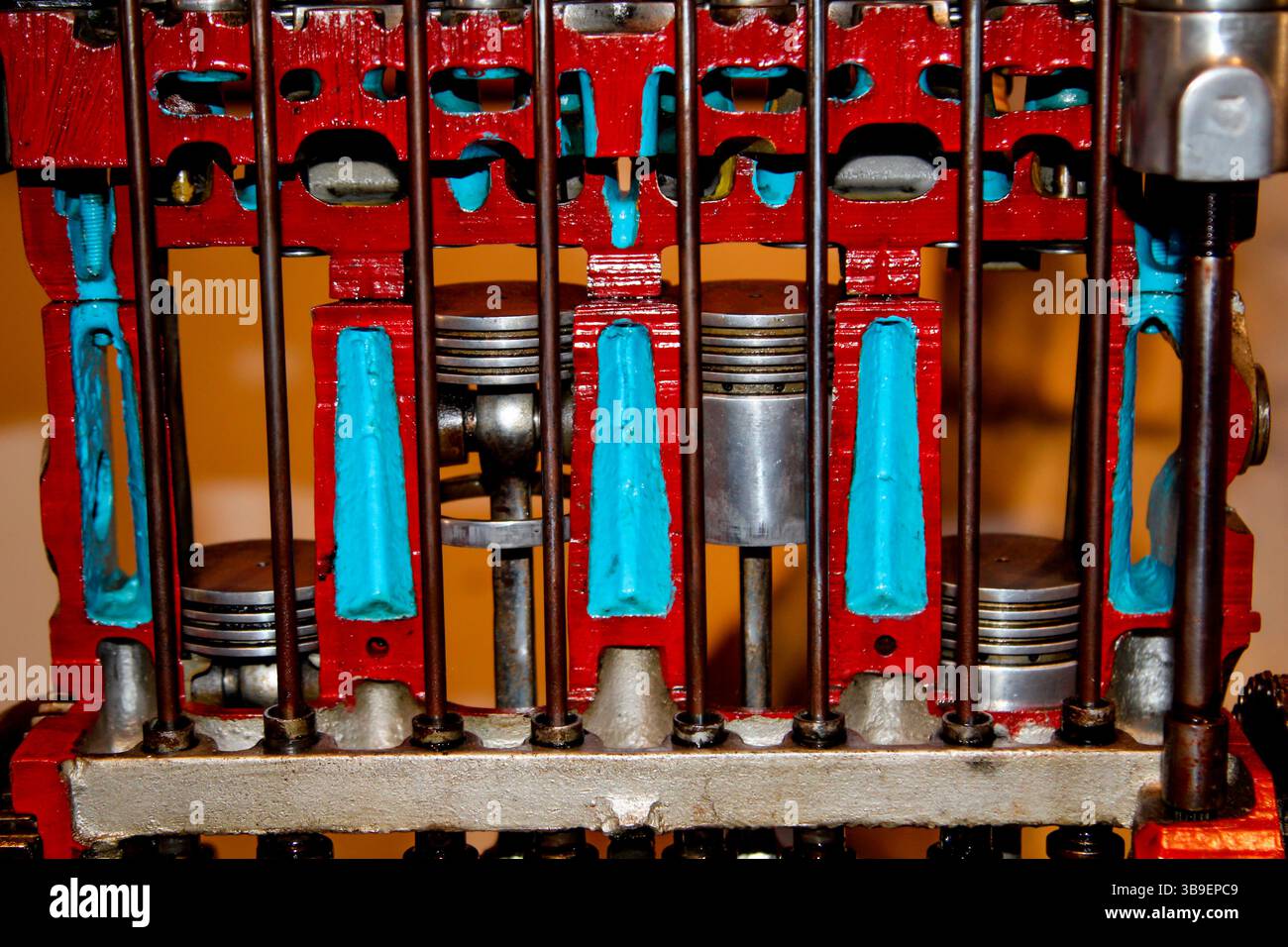 A detailed view of an Otto engine Stock Photo - Alamy