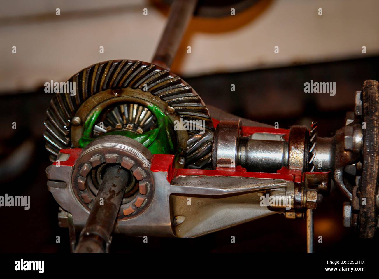A detailed view of a cardan gear Stock Photo - Alamy