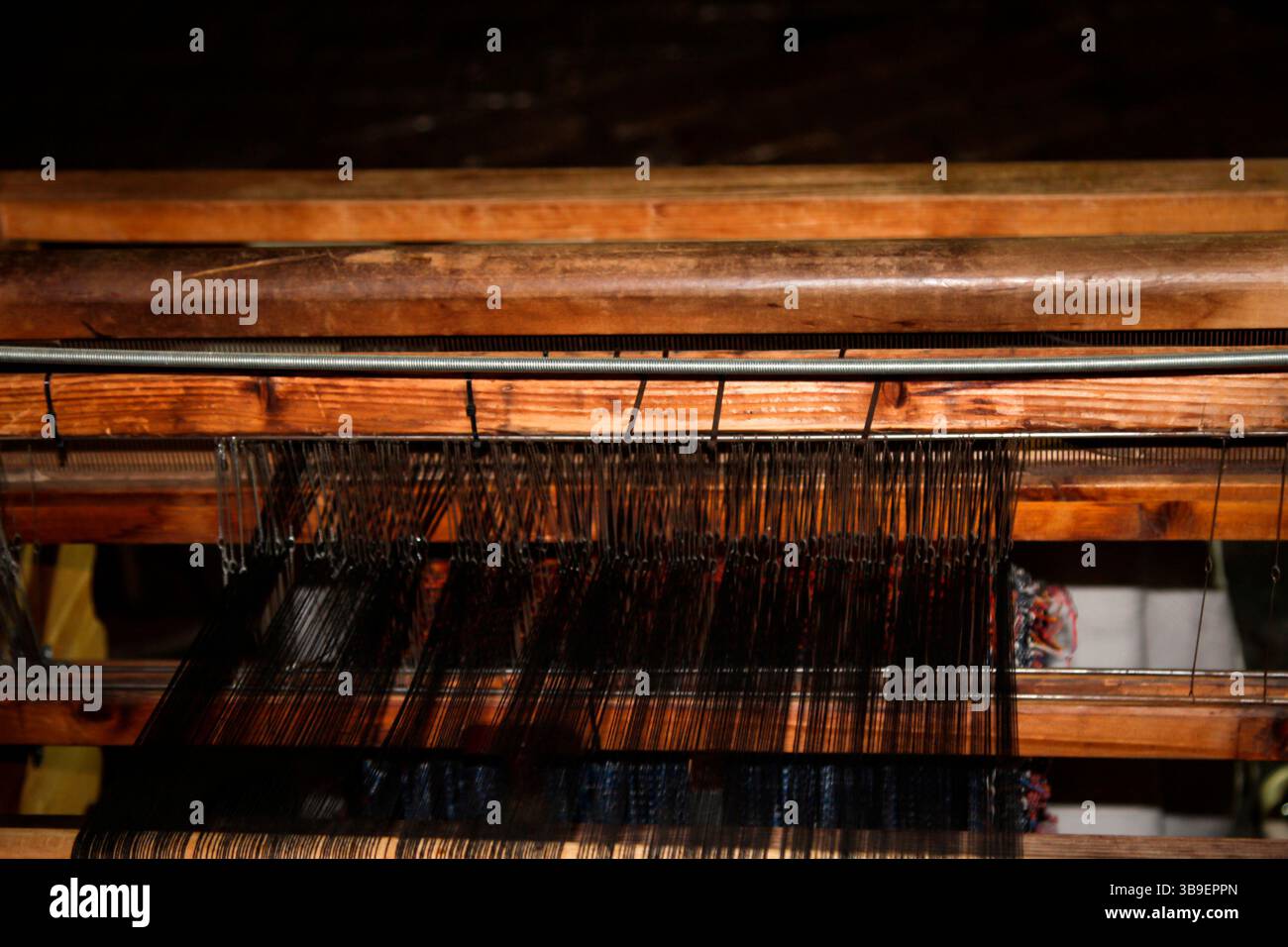 Details of an old loom hi-res stock photography and images - Alamy