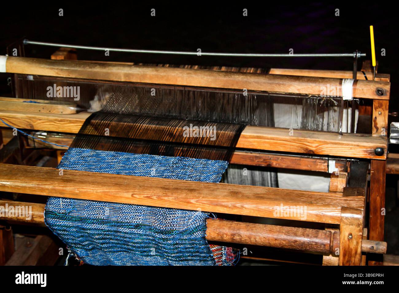 Details of an old loom Stock Photo - Alamy