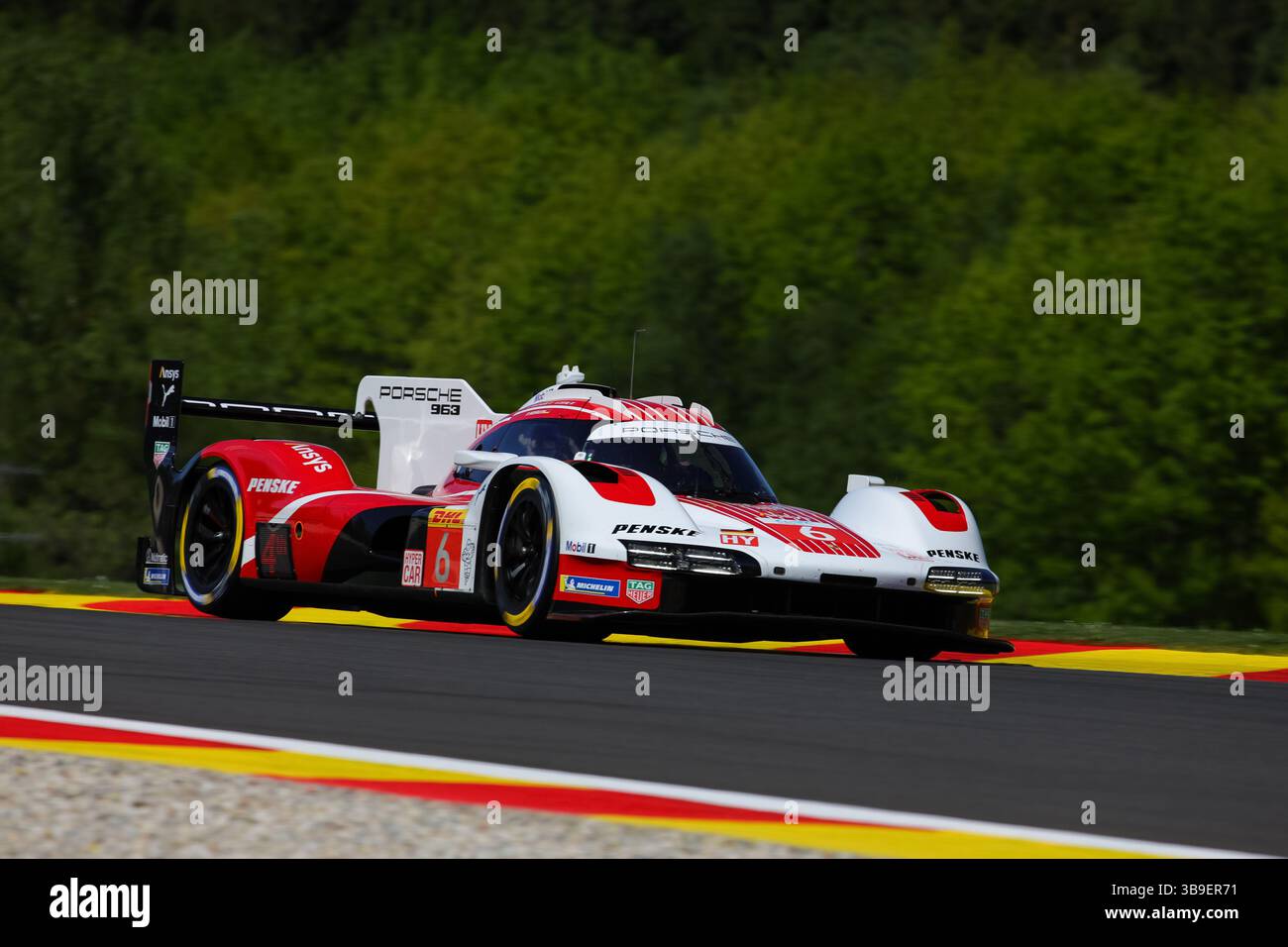 Spa Francorchamps, Belgium. 09th May, 2025. Kevin ESTRE (FRA), Laurens VANTHOOR (BEL), Pascal ...