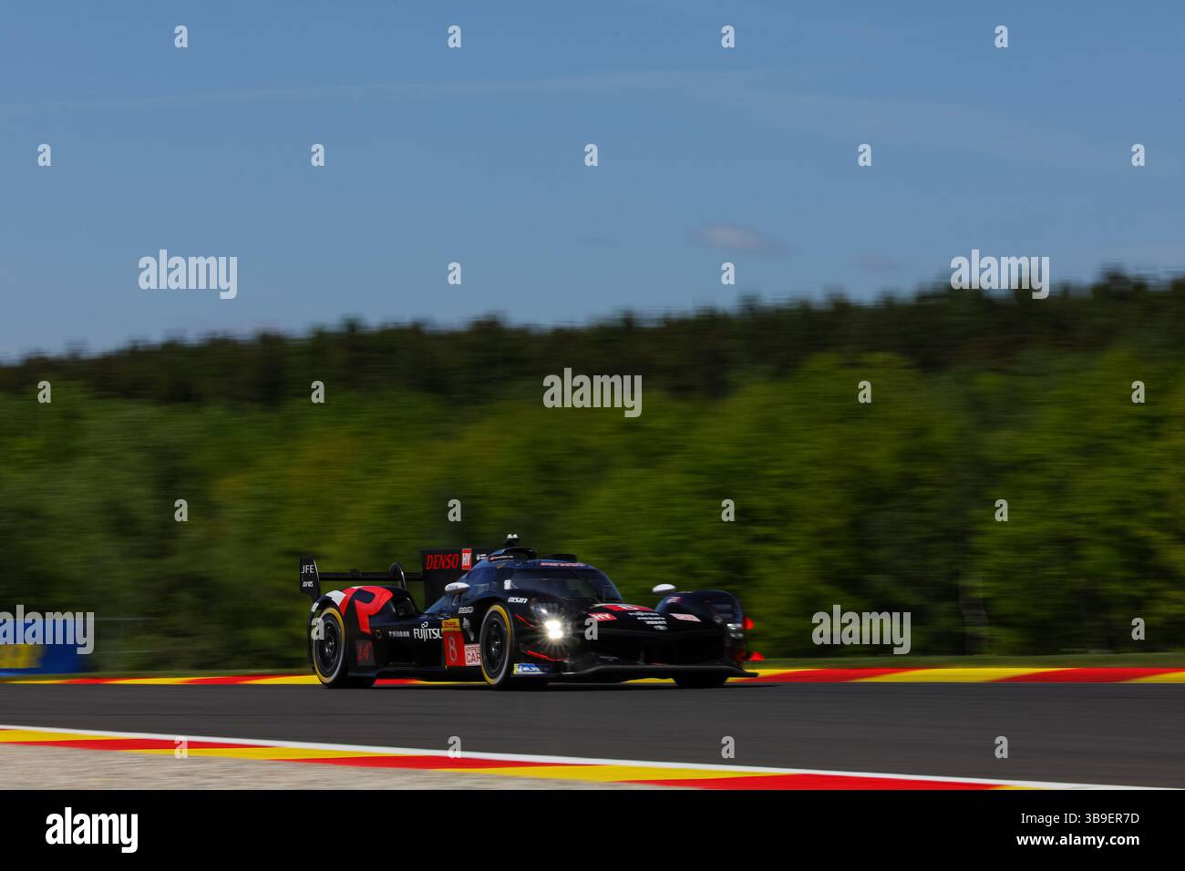 Spa Francorchamps, Belgium. 09th May, 2025. Sebastien BUEMI (SUI), Brendon HARTLEY (NZL), Ryo ...