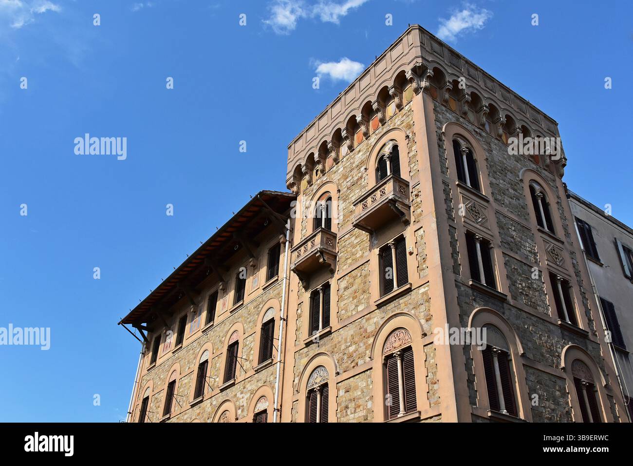 Palazzo in Florence, Italy Stock Photo - Alamy