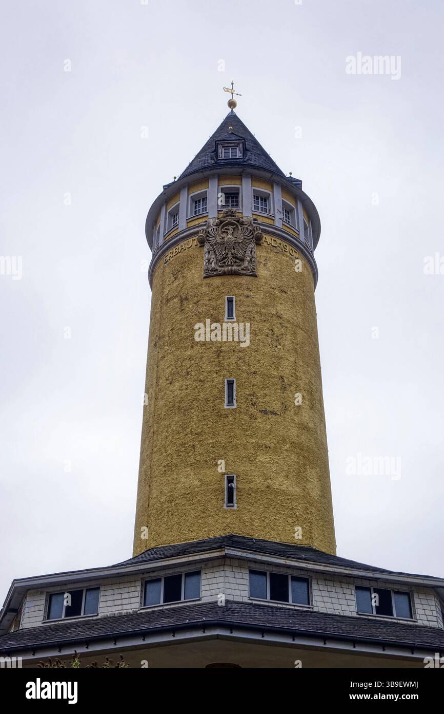 Historic spring tower in Bad Ems Stock Photo - Alamy