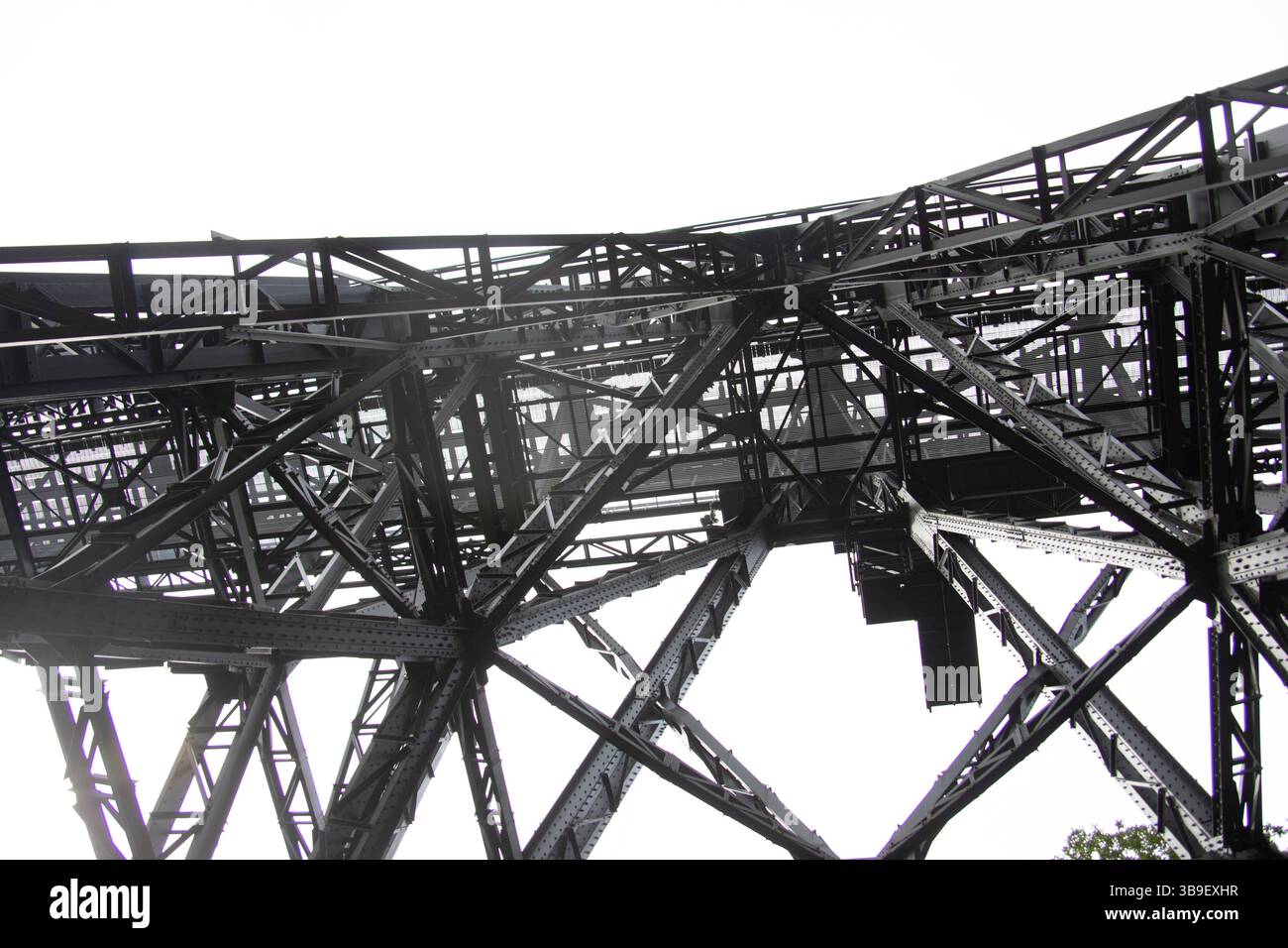 The steel Müngsten railway bridge in Solingen as a World Heritage Site ...