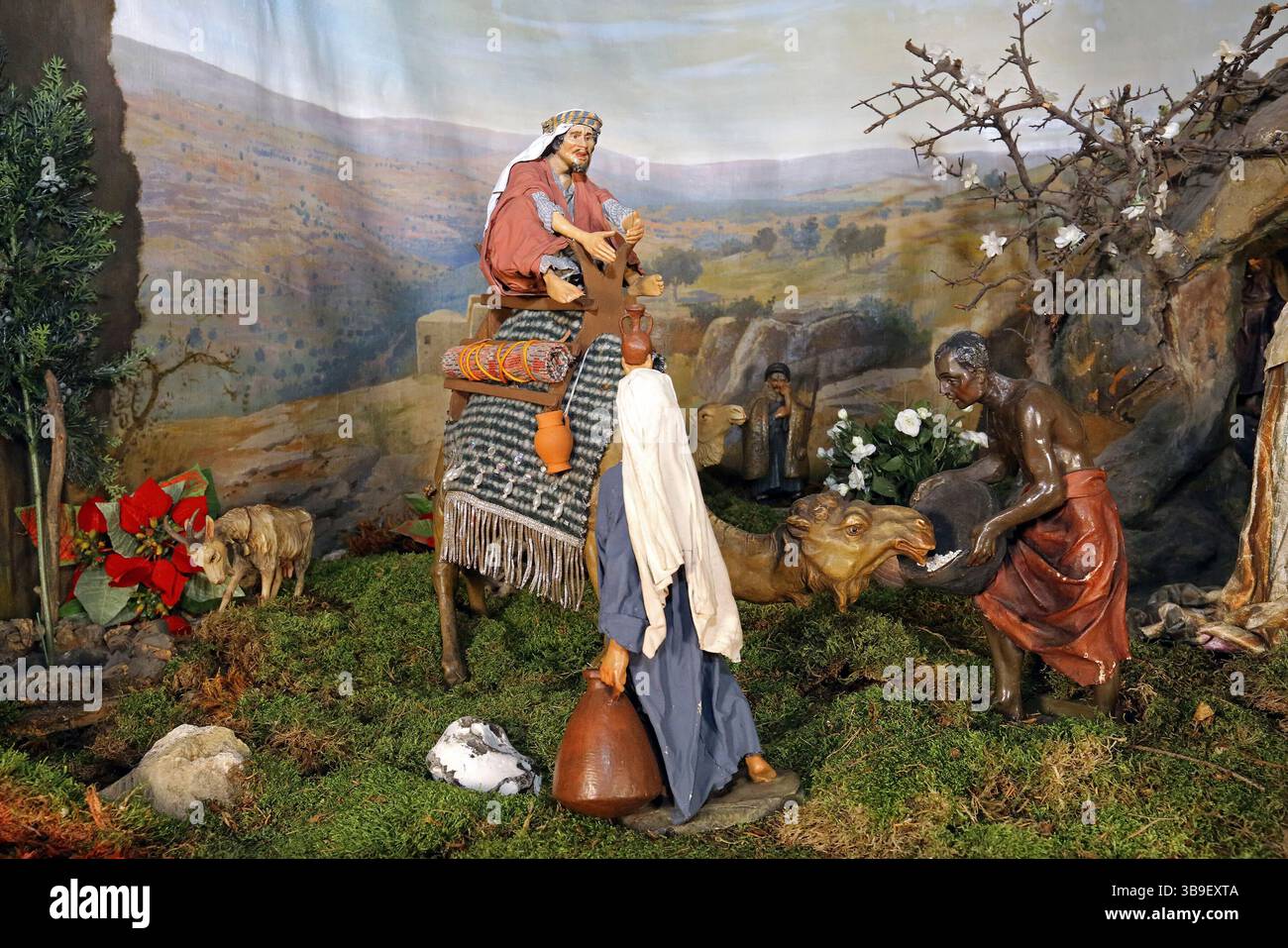 Nativity scene, Nativity figures Stock Photo - Alamy