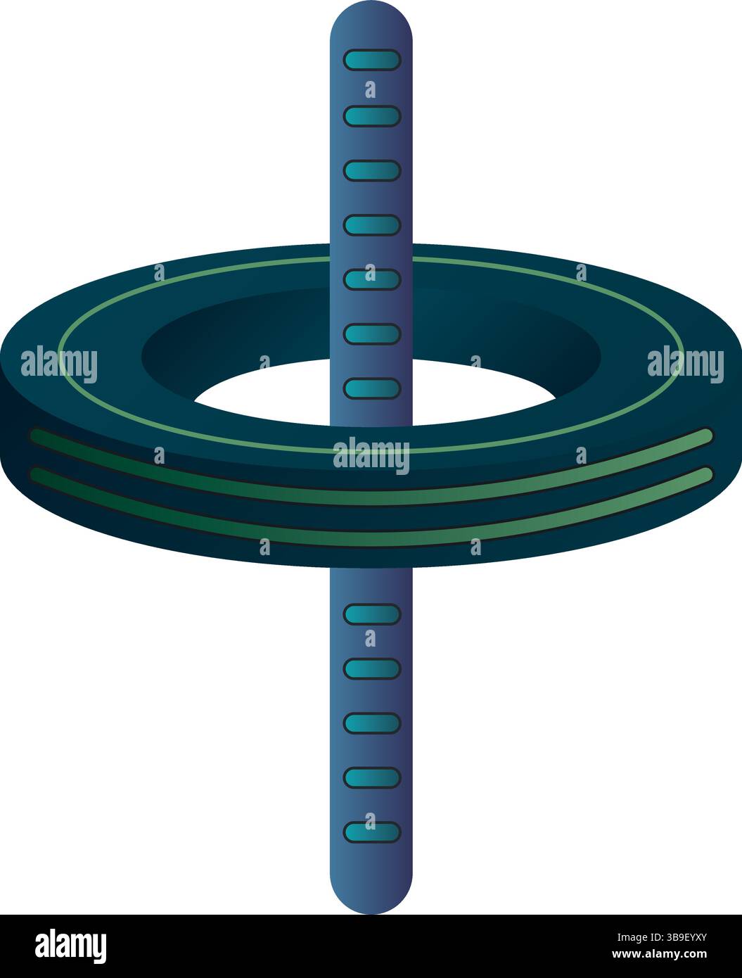 Orbiting ring station. Vector illustration Stock Vector Image & Art - Alamy