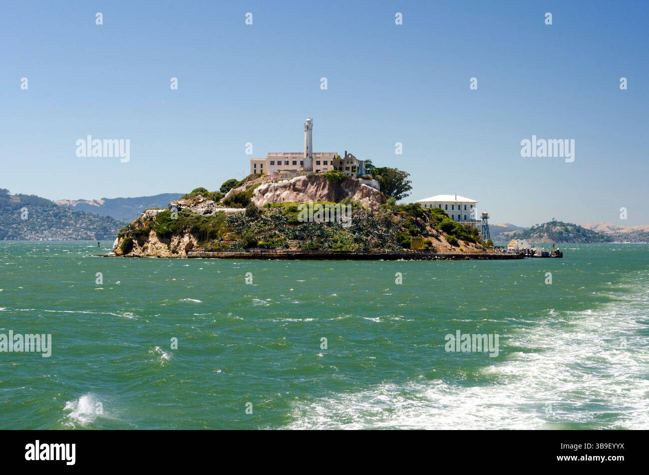 Alcatraz rocky island in hi-res stock photography and images - Alamy