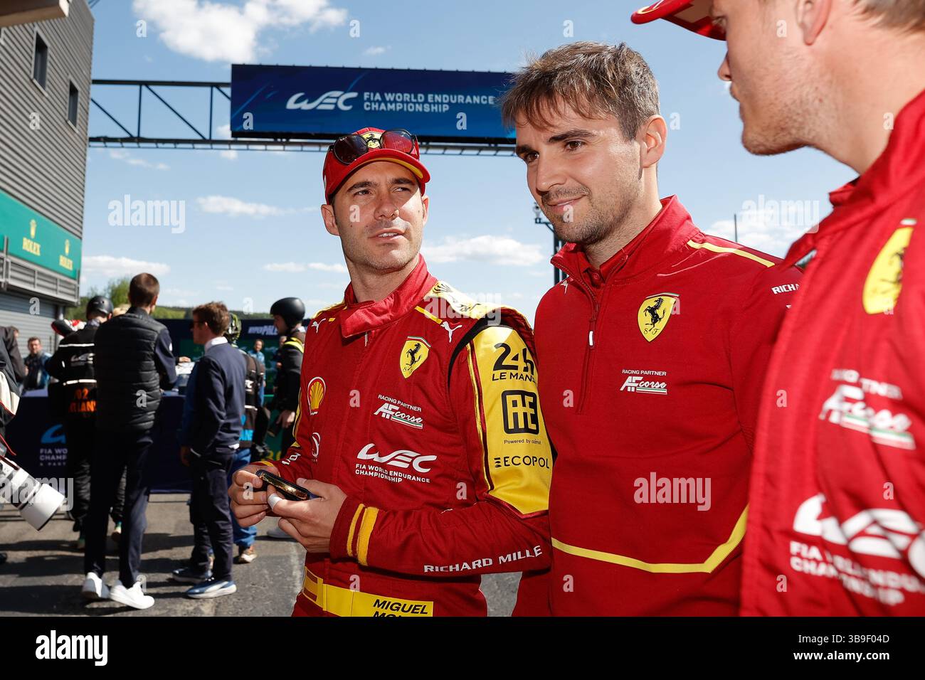 50 FUOCO Antonio (ita), MOLINA Miguel (spa), NIELSEN Nicklas (dnk), Ferrari AF Corse, Ferrari ...