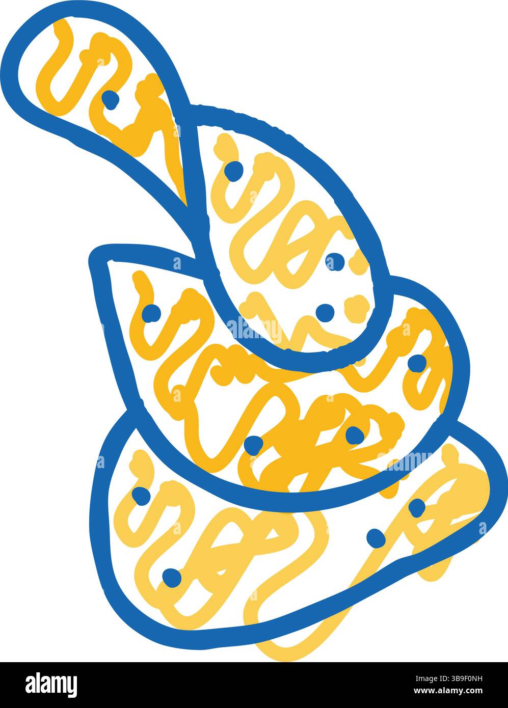 Potato salad snack fish Stock Vector Images - Alamy