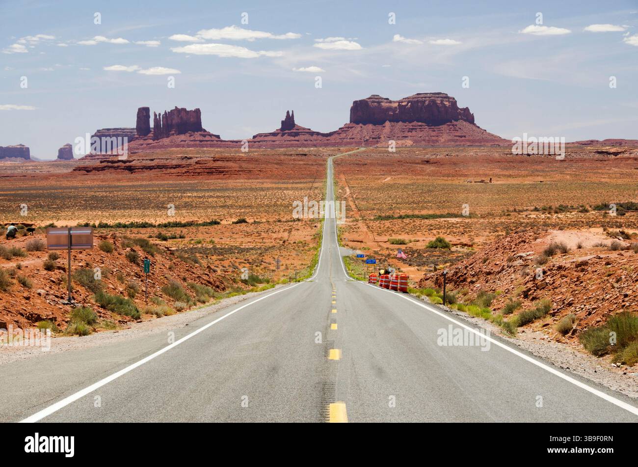 Forrest Gump Point in National Monument Valley Stock Photo - Alamy