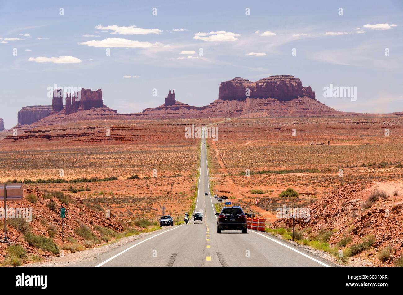 Forrest gump point and national monument valley overlook hi-res stock ...