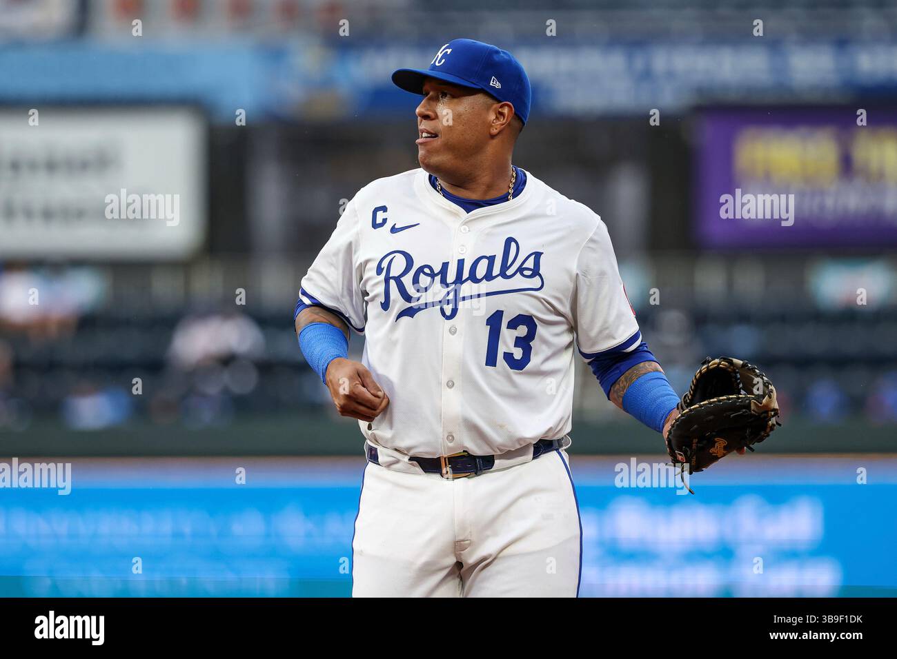 May 7, 2025: Kansas City Royals first baseman Salvador Perez (13) is ...