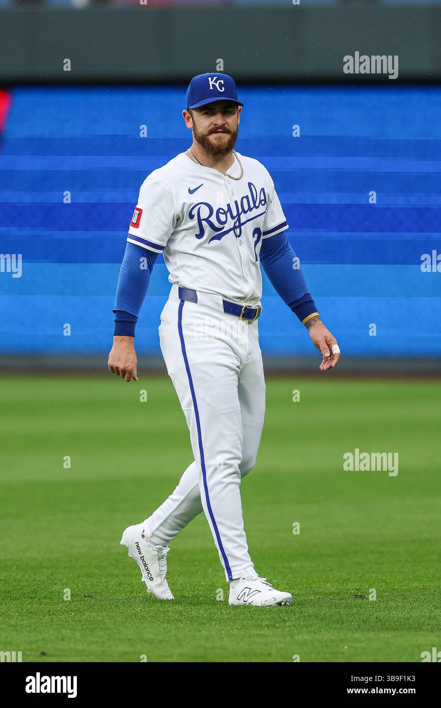 Kansas City, MO, USA. 7th May, 2025. Kansas City Royals center fielder ...
