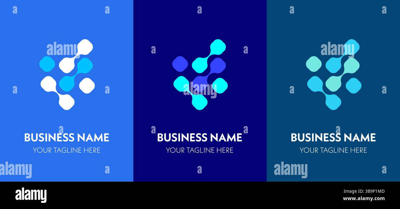 Ai inspired network logo hi-res stock photography and images - Alamy