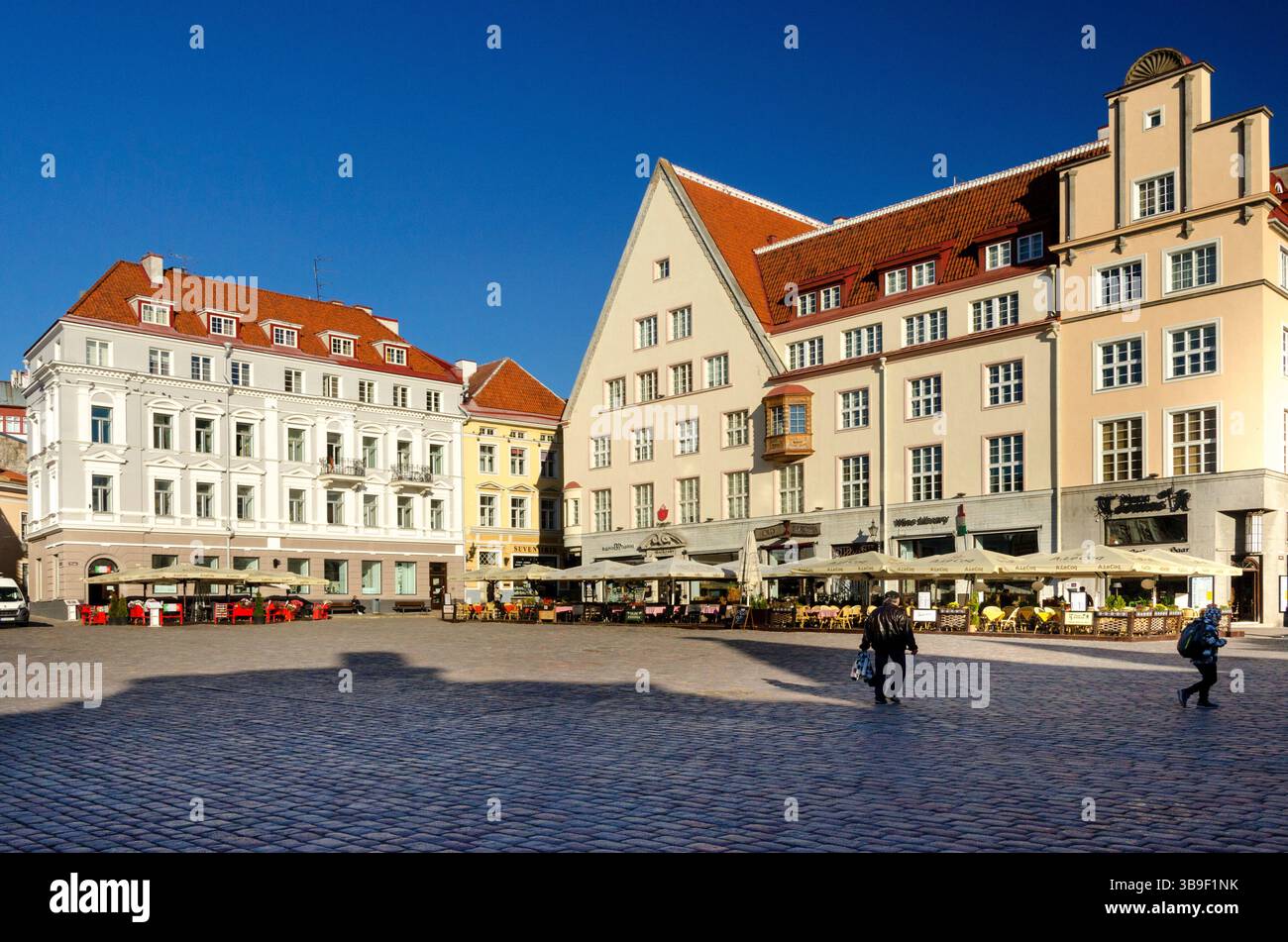 Town Hall Square in Tallinn Stock Photo - Alamy