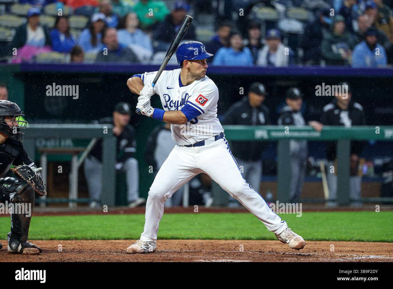 Kansas City, MO, USA. 7th May, 2025. Kansas City Royals catcher Luke ...