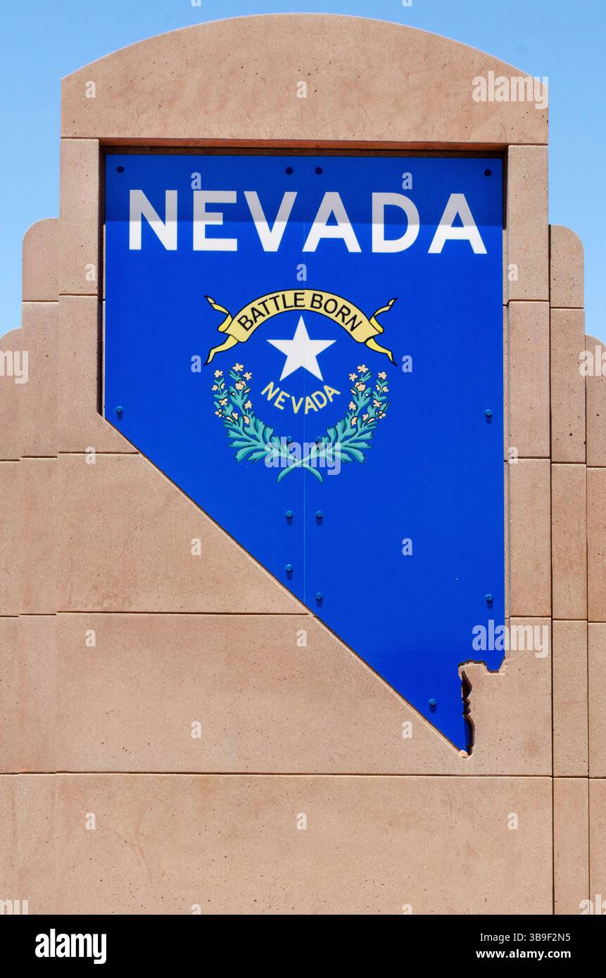 Nevada arizona border hi-res stock photography and images - Alamy