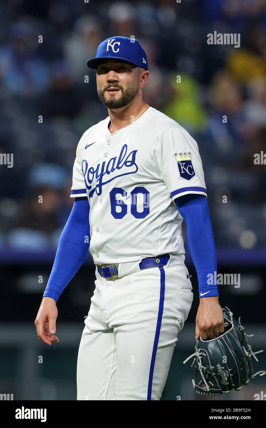 Kansas City, MO, USA. 7th May, 2025. Kansas City Royals relief pitcher ...