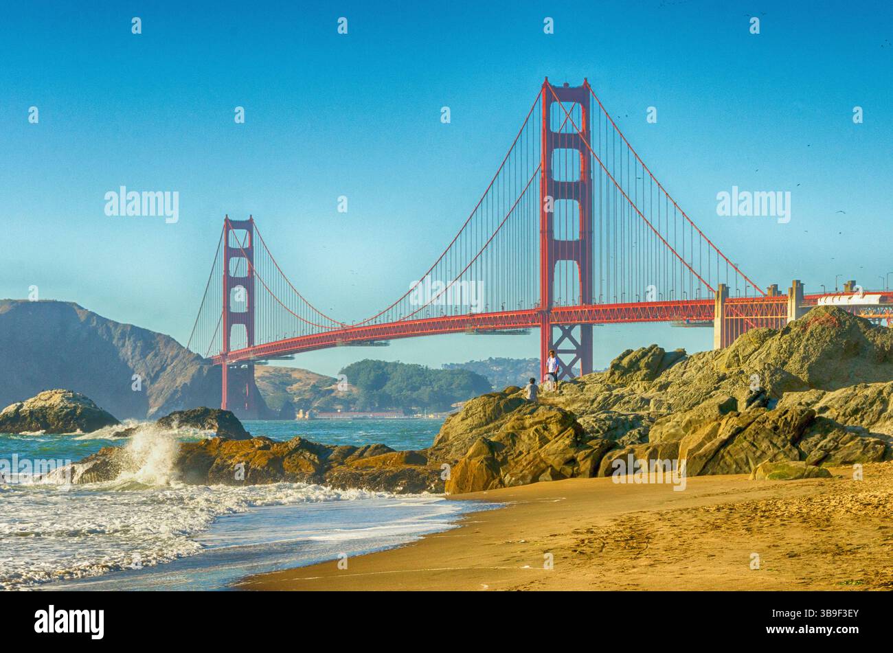 Baker Beach with Golden Gate Bridge Stock Photo - Alamy