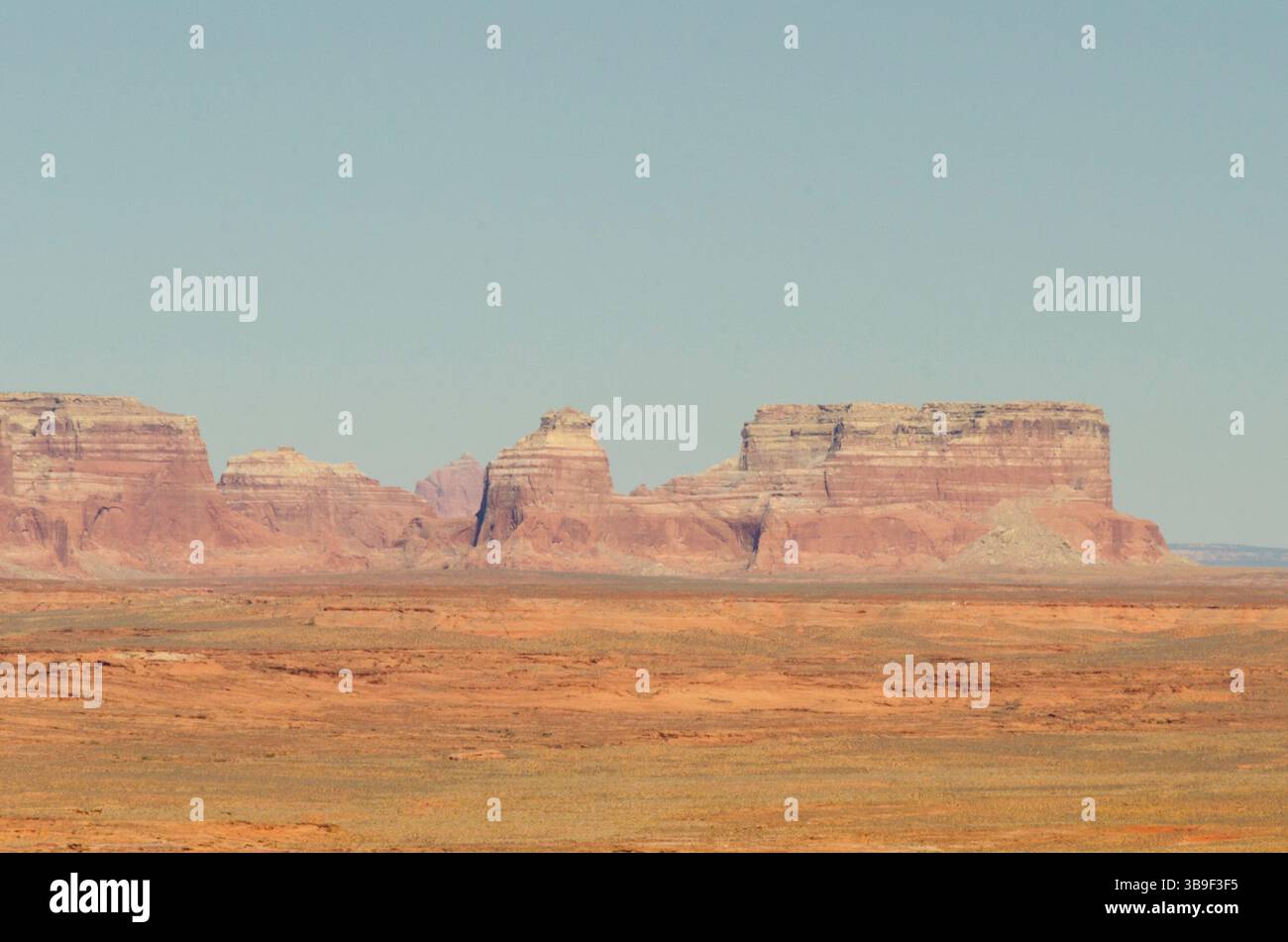 Sandstone massifs in Arizona Stock Photo - Alamy