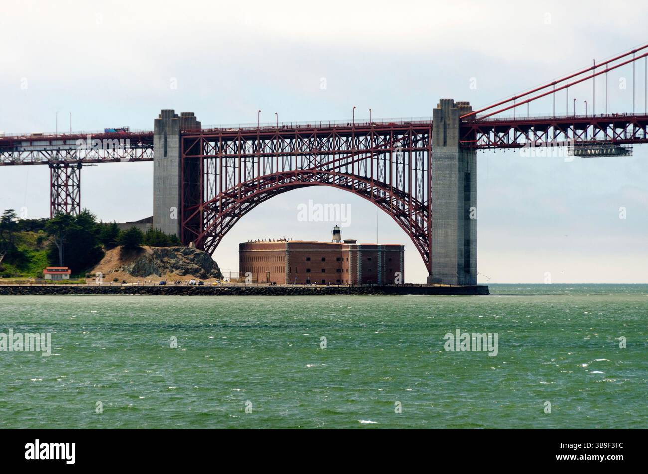 Southern approach of the Golden Gate Bridge Stock Photo - Alamy
