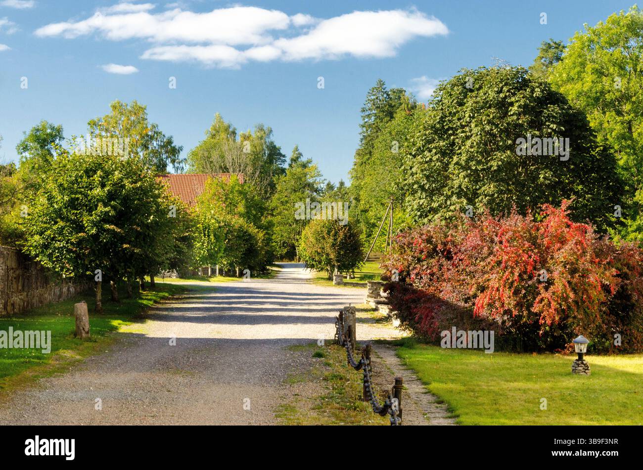 Rear driveway of palmse manor hi-res stock photography and images - Alamy