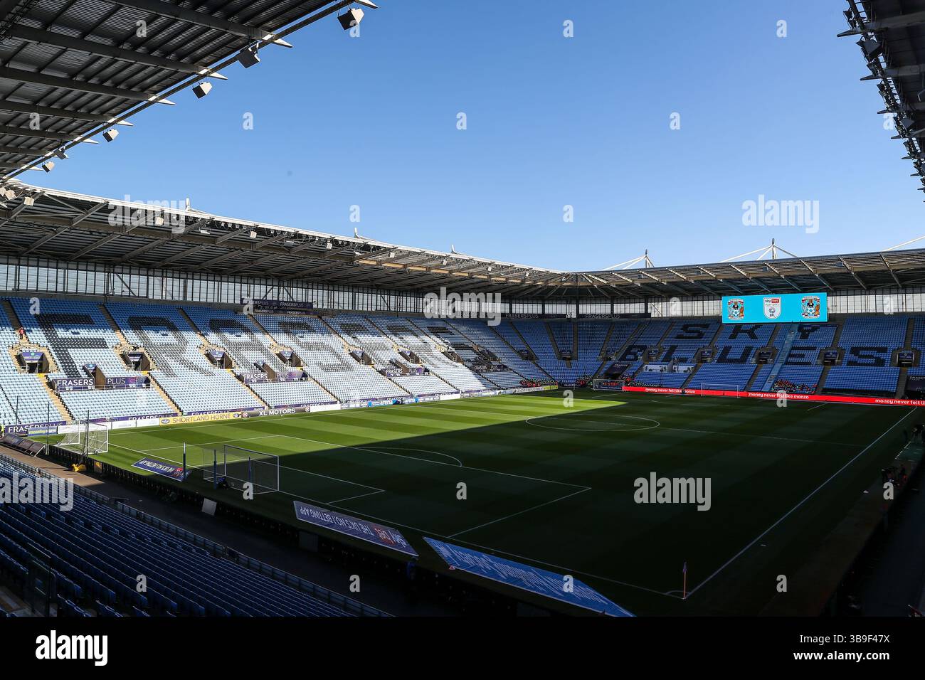 Coventry, UK. 09th May, 2025. A general view inside of the Coventry ...