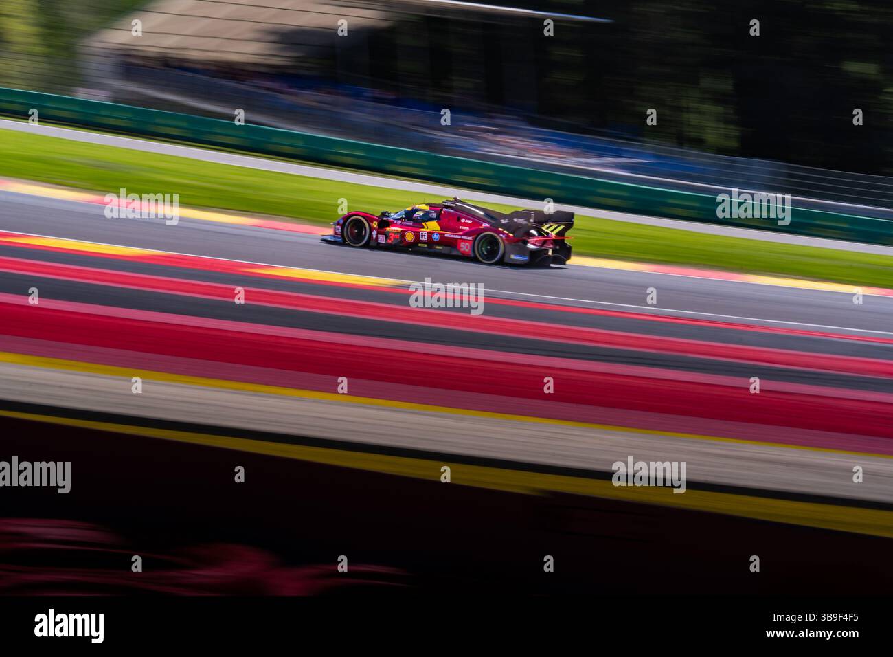 Spa Francorchamps, Belgium. 09th May, 2025. AF Corse Ferrari Team 50 - Spa Francorchamp - Wec ...