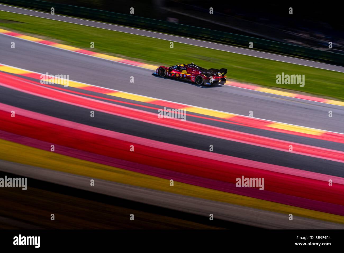 Spa Francorchamps, Belgium. 09th May, 2025. AF Corse Ferrari Team 50 - Spa Francorchamp - Wec ...