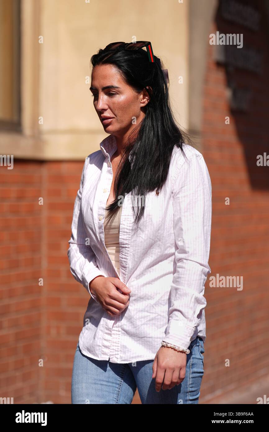 Previously unissued photo dated 31/7/2024 of Mandy Casey, the widow of ...