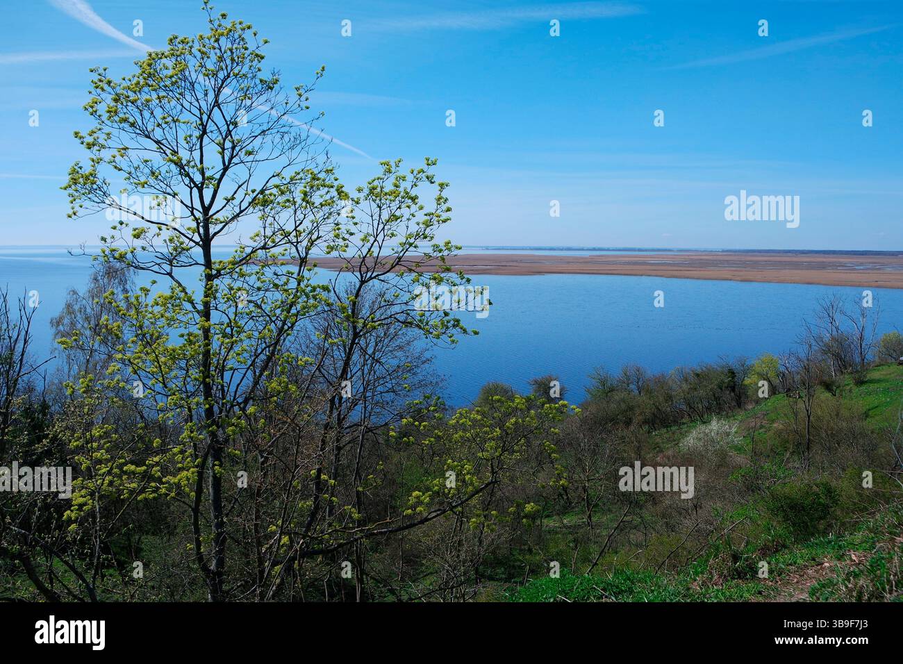 View of Stettiner Haff Stock Photo - Alamy