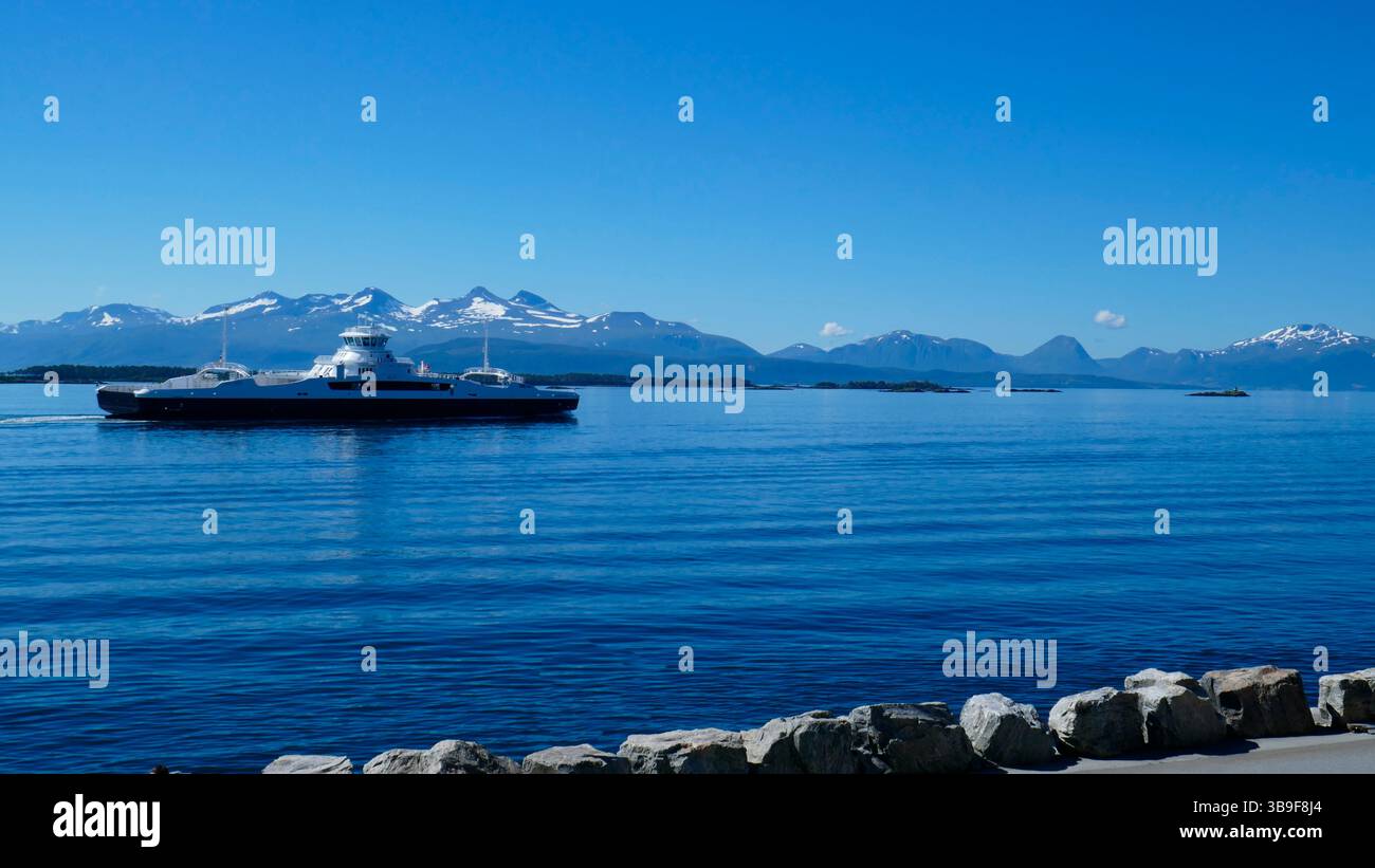 At the Moldefjord in Molde, Norway Stock Photo - Alamy
