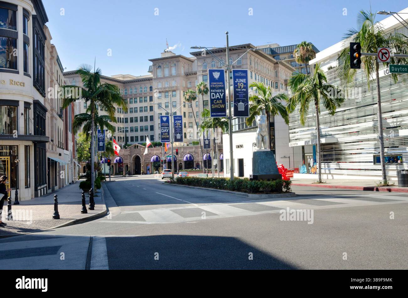 Hotel 'Beverly Wilshire' in Beverly Hills Stock Photo - Alamy